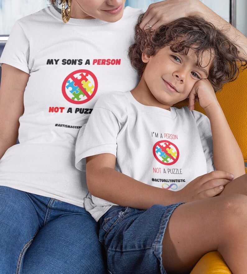 Autism Acceptance PNG Son Not Puzzle Image for Crafts Printable Clipart ...