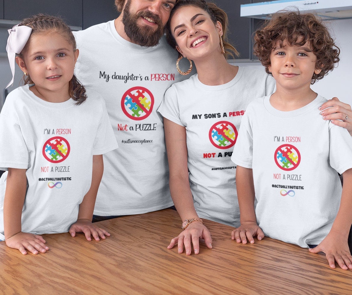 Autism Acceptance PNG Son Not Puzzle Image for Crafts Printable Clipart ...