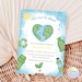 Watercolor Earth Day Invitation: Customizable Template (5x7 Inches ...