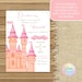 Princess Castle Invitation Template, Any Age Birthday Party Invite ...