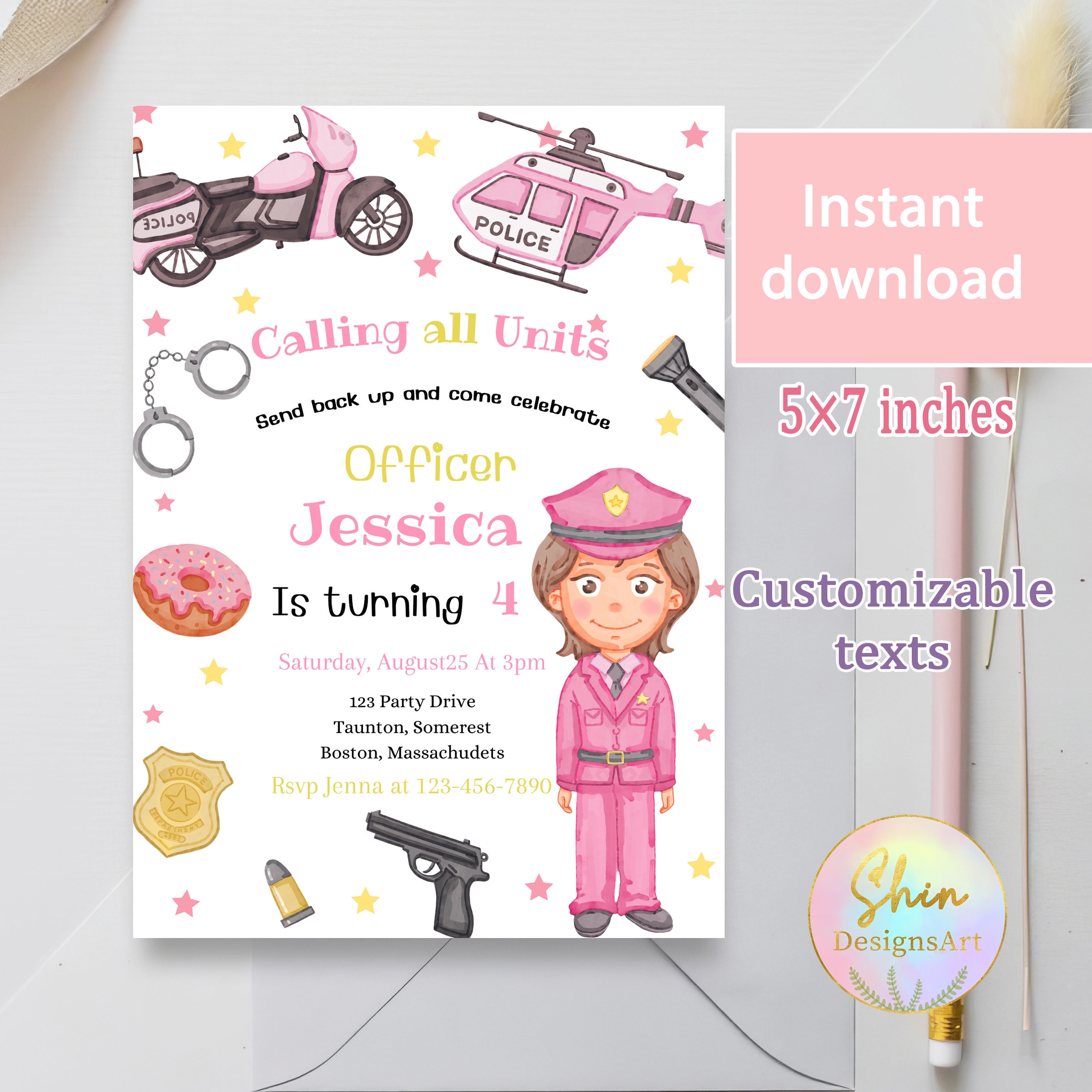 Sheriff Girl Invitations Sheriff Wild West Invitation Sherriff