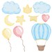 PNG Watercolor Elephant Clipart, Printable Clip Art Set, Transparent ...