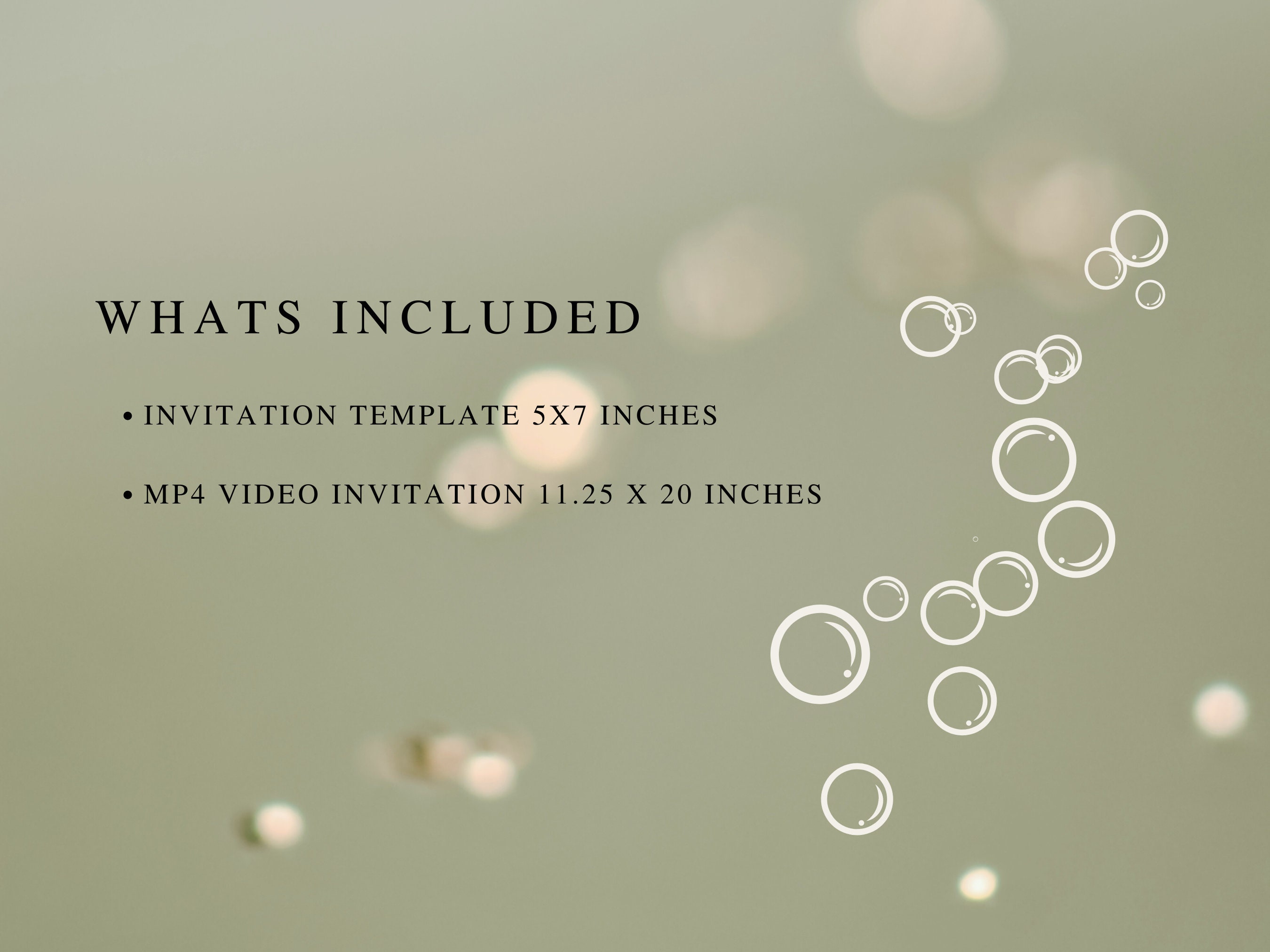 Sparkling Soiree Evening Party Invitation Template | Digital & Video ...