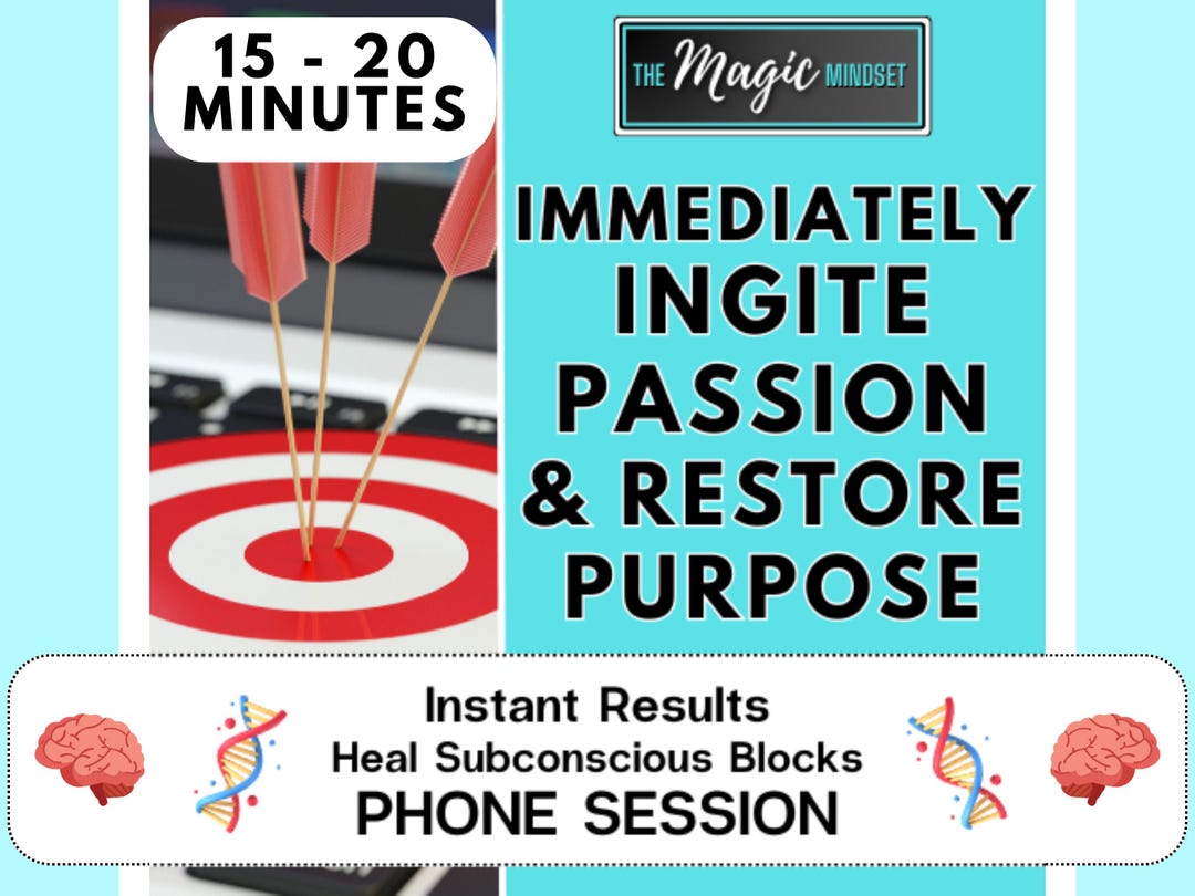 Boost Passion and Purpose, Energy Healing: Remove Subconscious Blocks, Emotional & Spiritual ...