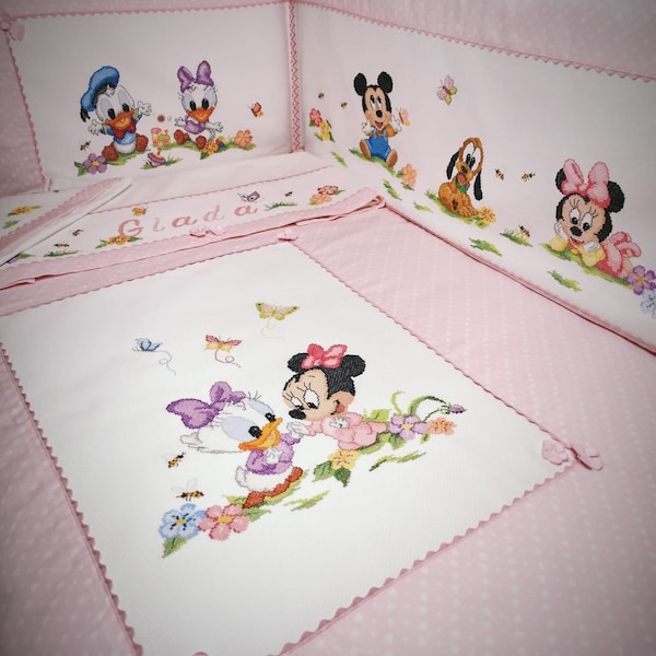 Cross Stitch Crib Blanket - Etsy