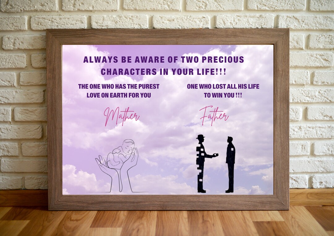 Respect to Parents, Meaningful Poster, Parents' Love, Classroom Decor ...