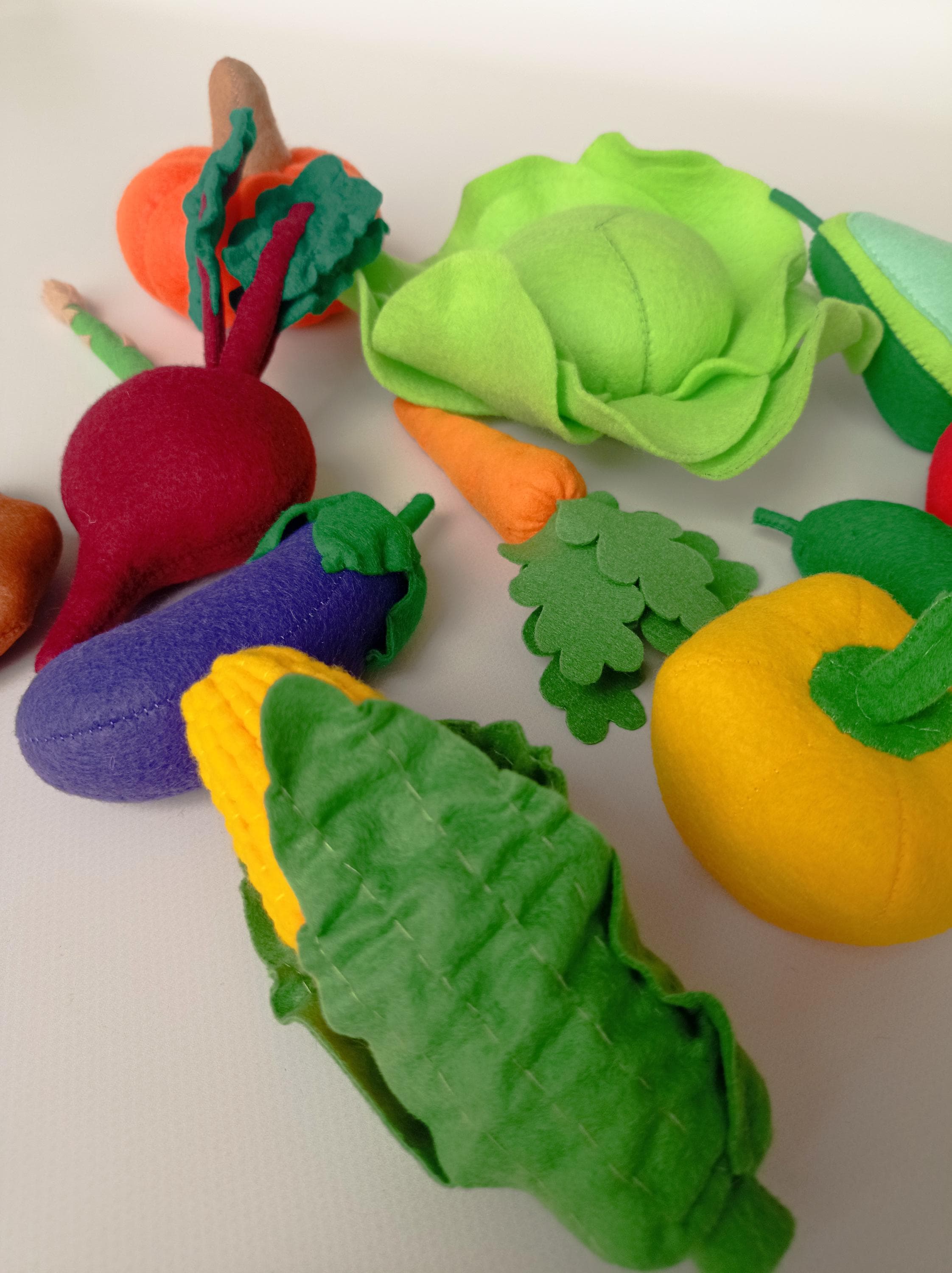 Felt Food Pattern, Felt Food Playset PDF Sewing Pattern, Felt Play Food ...