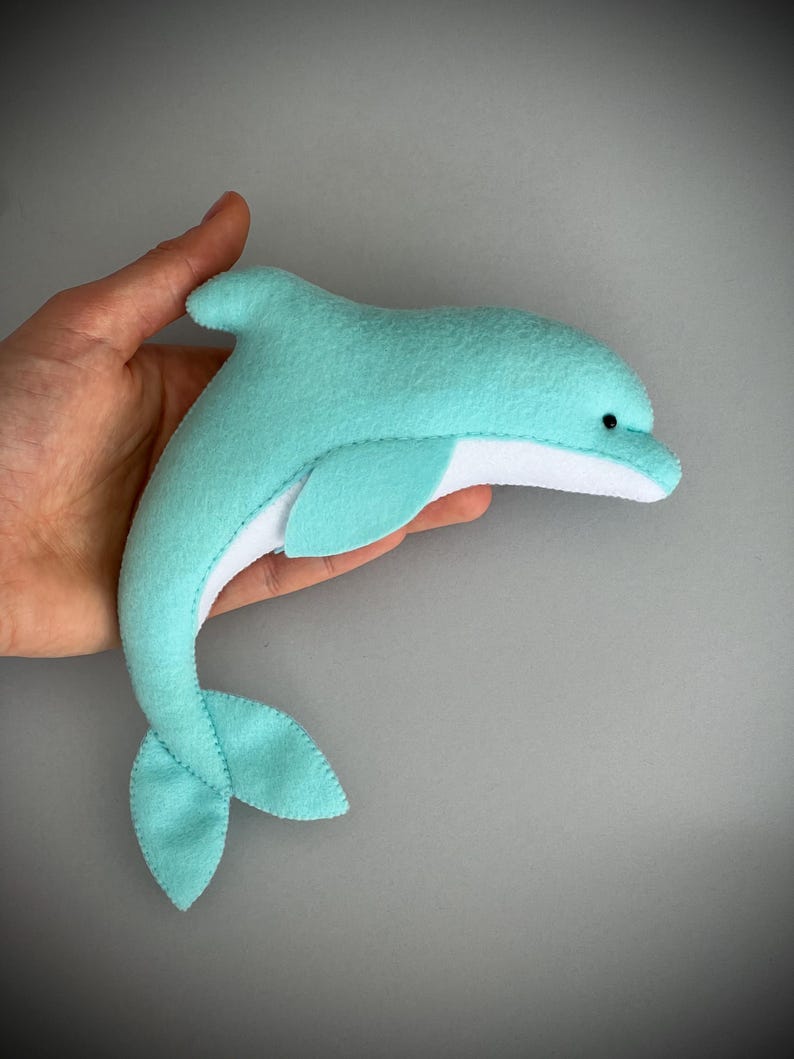 Ocean Animals Sewing Pattern PDF, Felt Sea Animal Toys Easy Pattern and ...