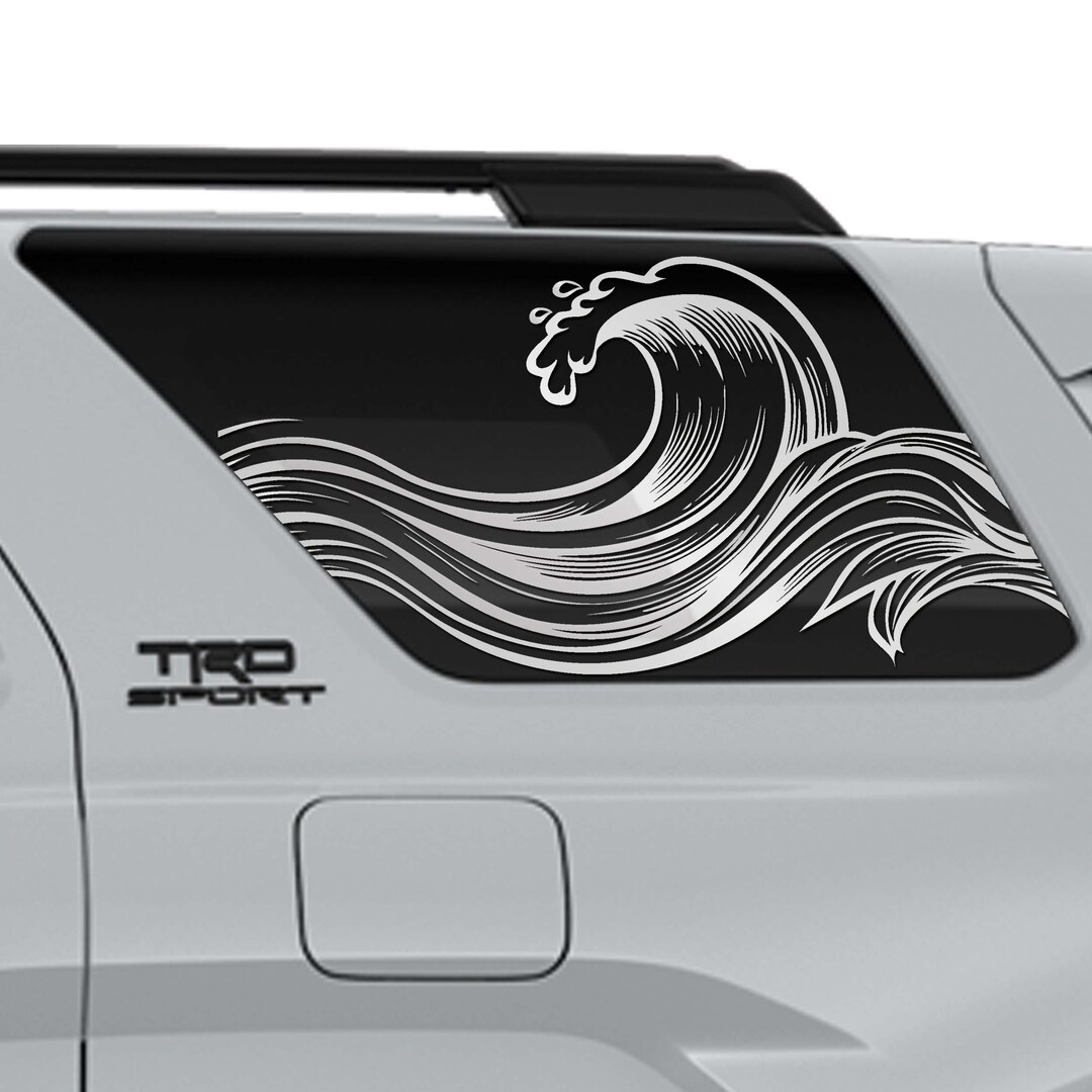 Rear Window Transfer Stickers. Car Window Stickers. Car Customization ...