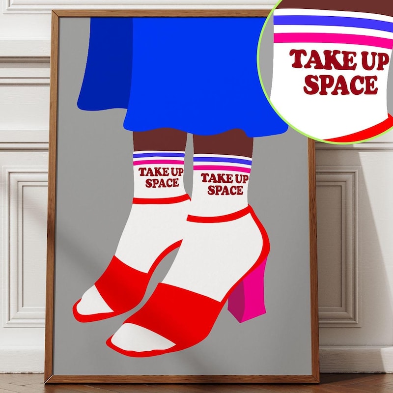 Take up Space Posters - Etsy