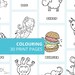 Educational Colouring in Printables for Kids, 30 Simple Fun Designs ...
