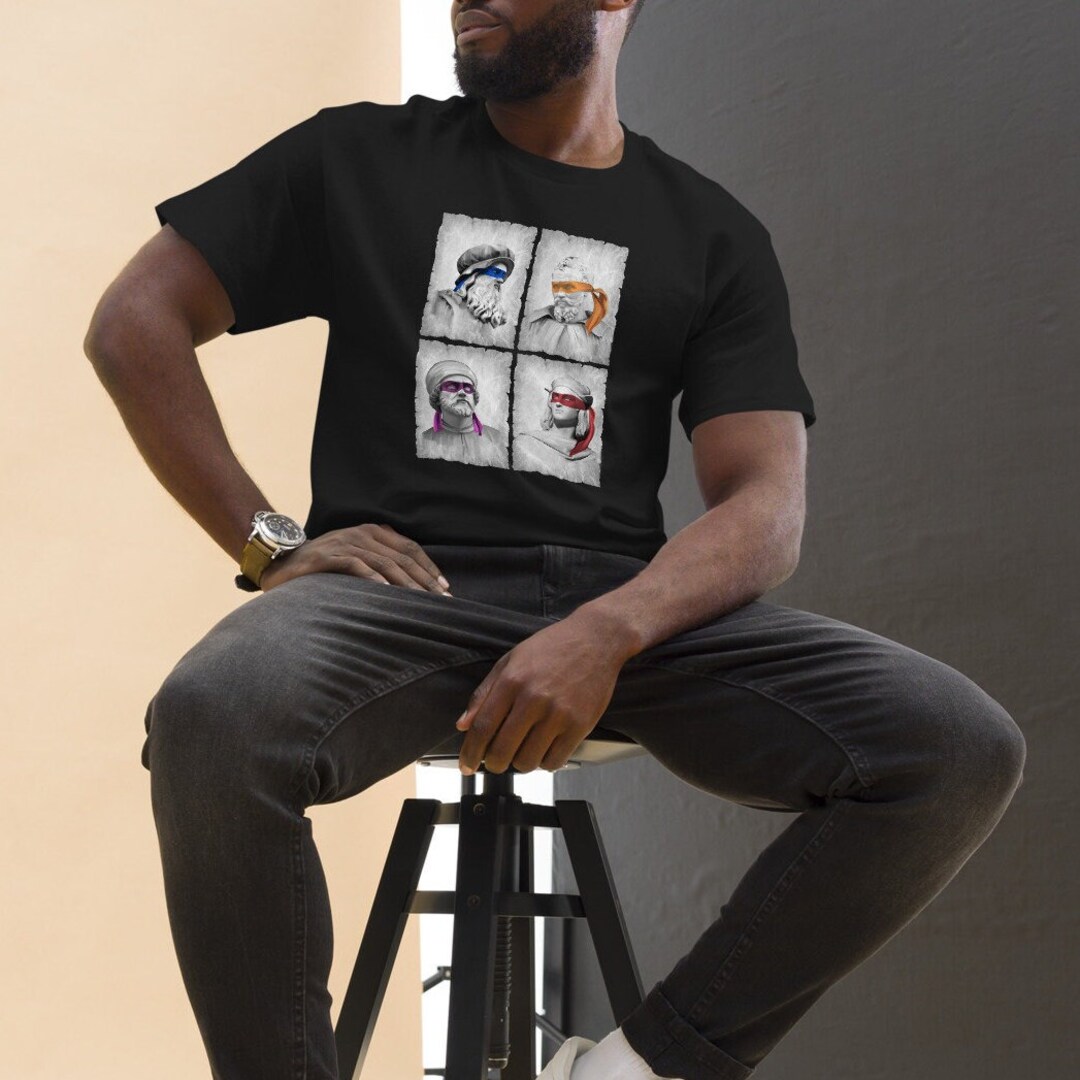 Italian Artists Turtles. Art Lovers Gift Renaissance Ninja Artists ...