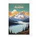 Alaska Vintage Poster, Alaska Wall Art, Alaska Retro Artwork, Alaska ...