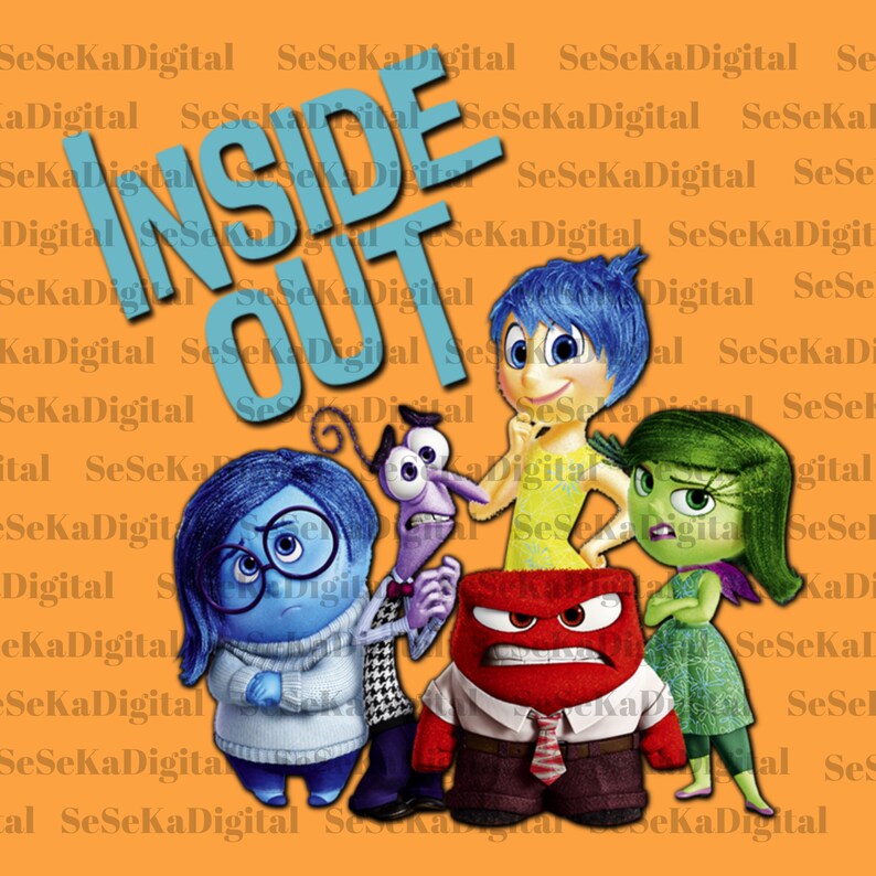 Inside Out 2 PNG Files, Inside Out 2 Anger, Joy, Disgust, Sadness, Fear, Ennui, Envy ...