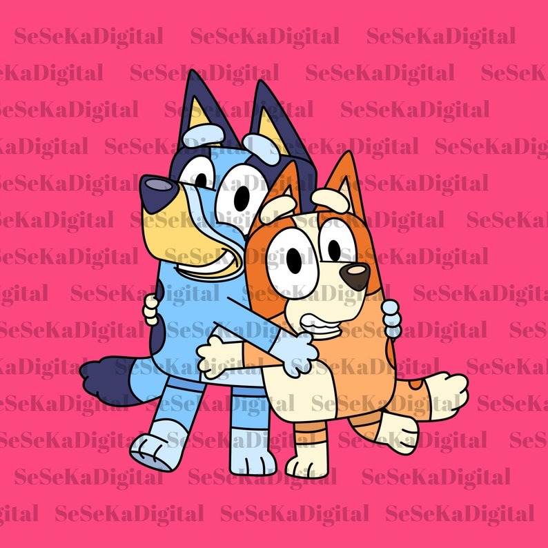 Bluey Bingo Png ,bluey Png, Bluey Friends Instant Download,ready to ...