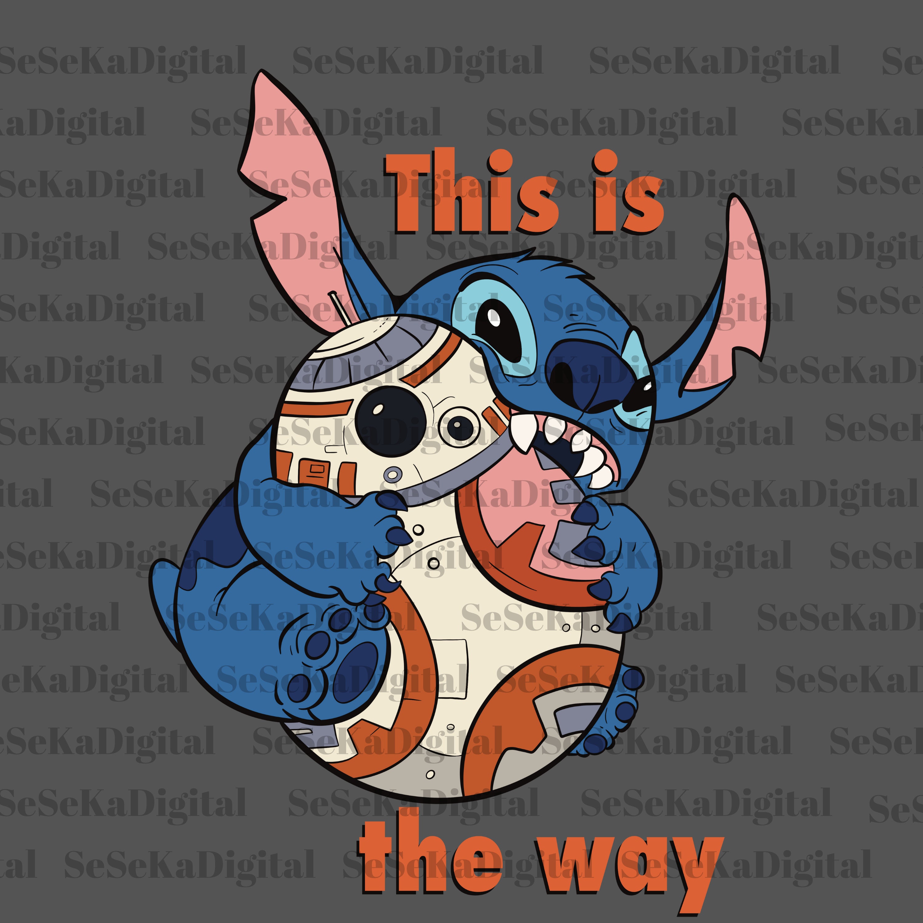 Stitch Star Wars PNG, Stitch SVG, Stitch Cute Png, Stitch High Quality ...