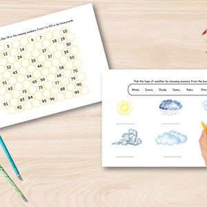 Preschool Pre-k + Kindergarten Learning Busy Book| 60 Pages | Printable ...