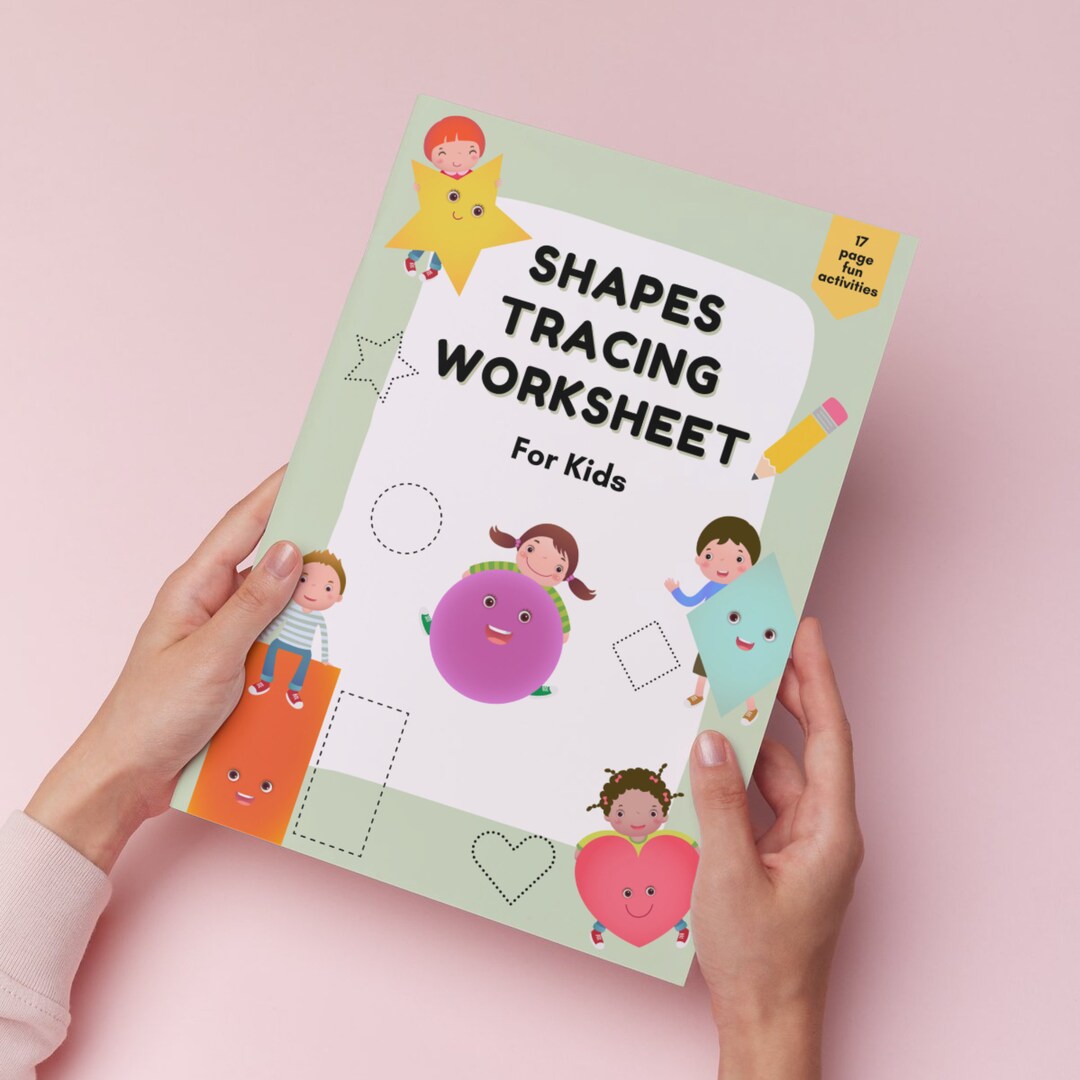 Shapes Tracing Worksheets, Shapes Tracing Activity Printable Busybook ...
