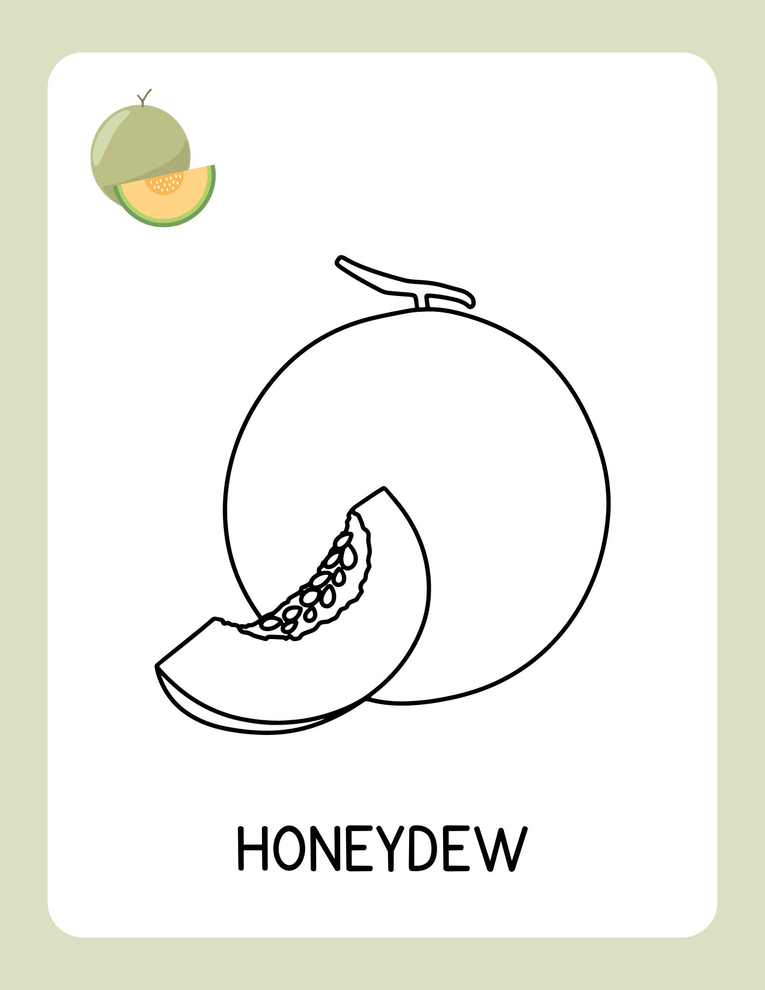 27 Pcs Alphabet Fruits and Vegetables Theme Coloring Sheets | Printable ...