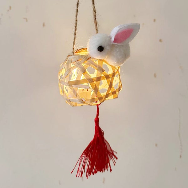 Bamboo Paper Lantern - Etsy