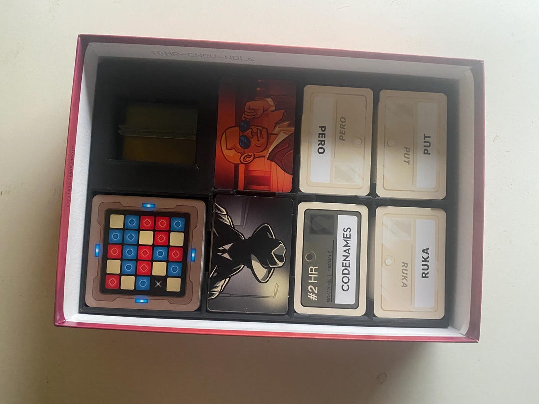 Codenames Insert | Organizer - Etsy