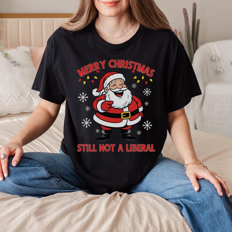 Liberal Christmas Tee - Etsy UK
