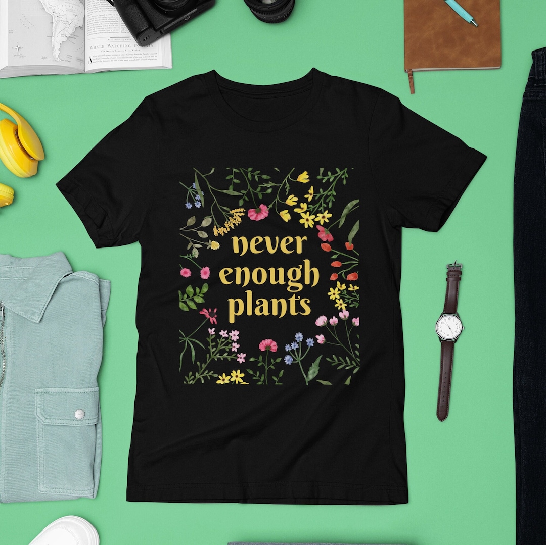 Plant T-shirt, Plant Lover Shirt, Garden Shirt, Plant Lover Gift ...