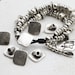 10 Button Clasp Set for Leather Bracelets, Clasp for Bracelets, Wrap ...