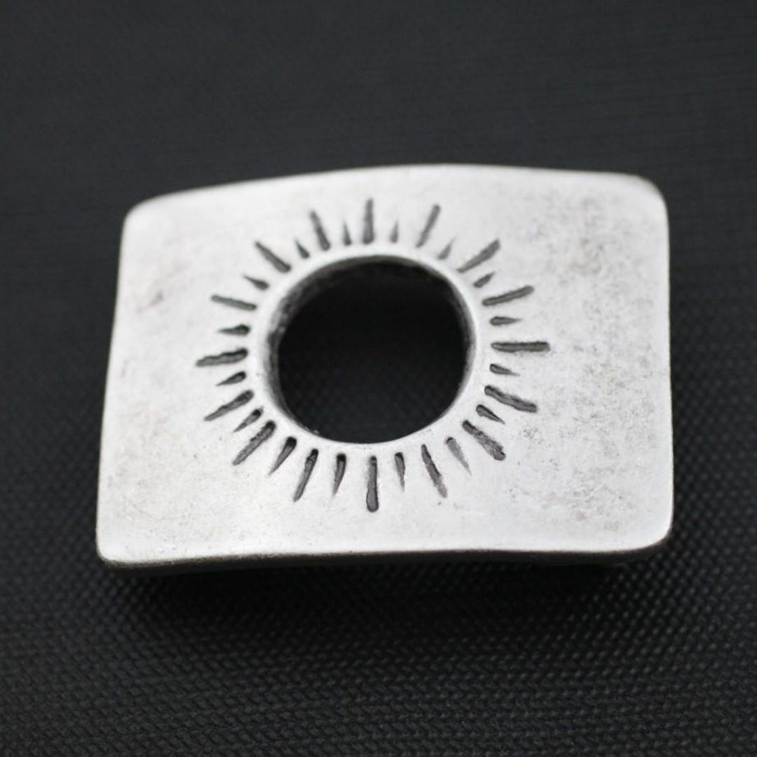 Sun Belt Buckle, Sun Symbol Buckle, Minimalist Belt Buckle, Rectangle ...