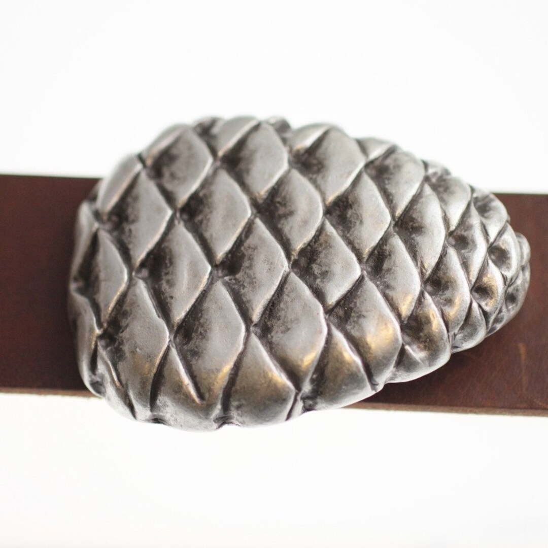Antique Silver Fir Cone Belt Buckle, Pewter Zamak (fits 4cm Belt) - Etsy