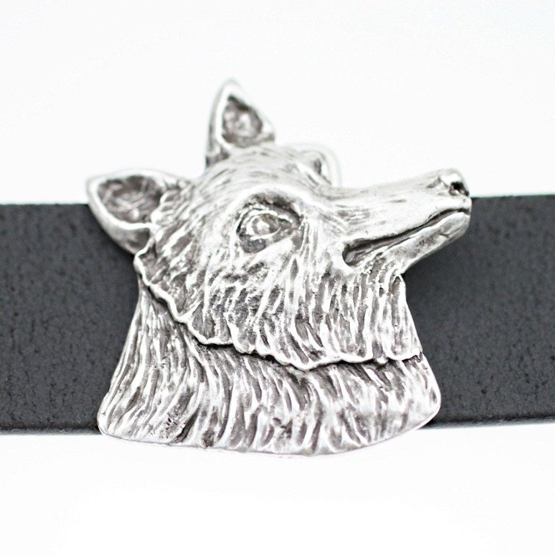 Silver Wolf Belt Buckle for Snap Belt, Animal Buckle, Wolf Jewelry ...