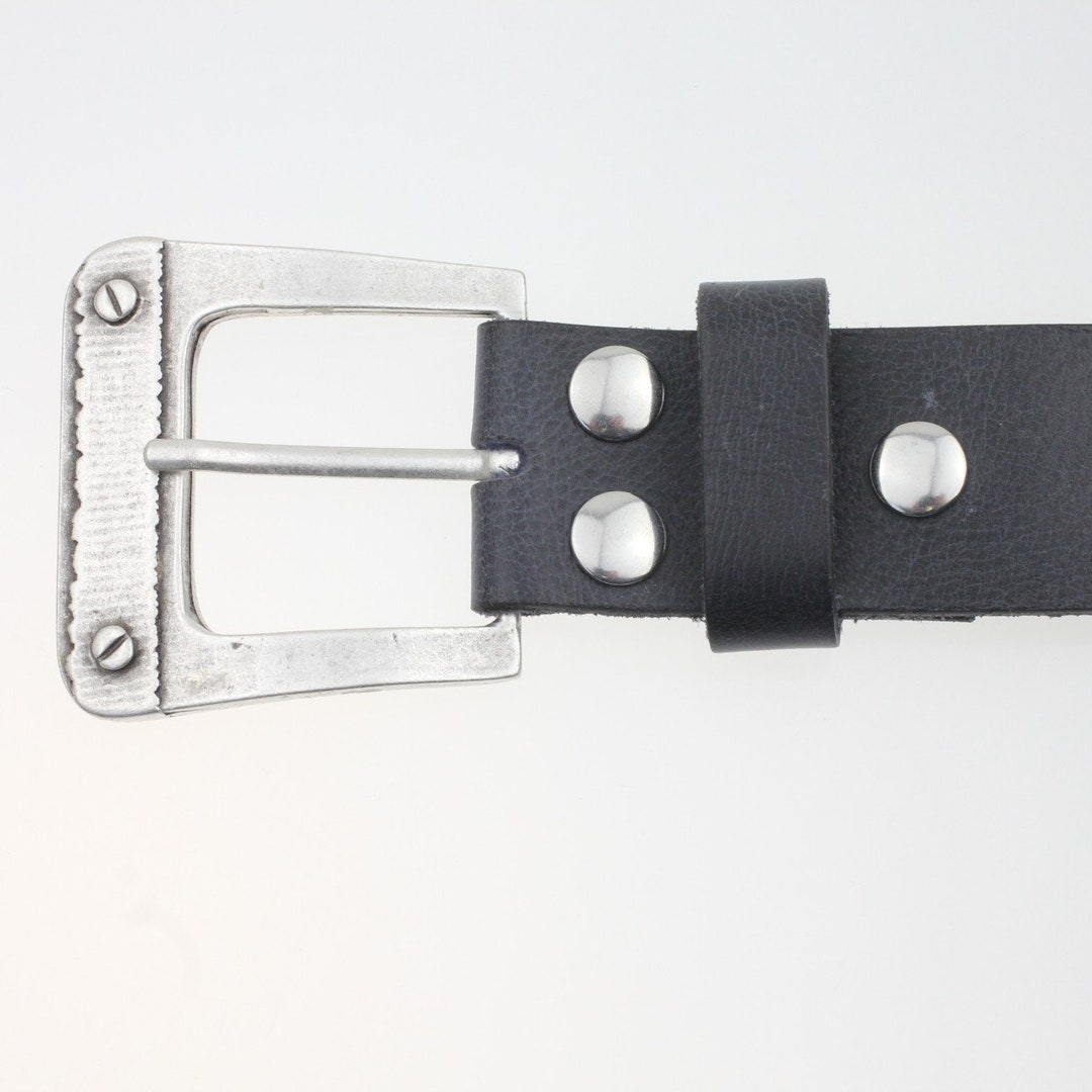 Screw Belt Buckle, Classic Belt Buckle, Casual Belt Buckle, Silver Belt ...