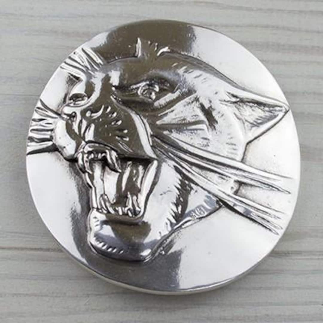 Panther Belt Buckle, Puma Belt Buckle, Animal Belt Buckle, Wild Cat ...