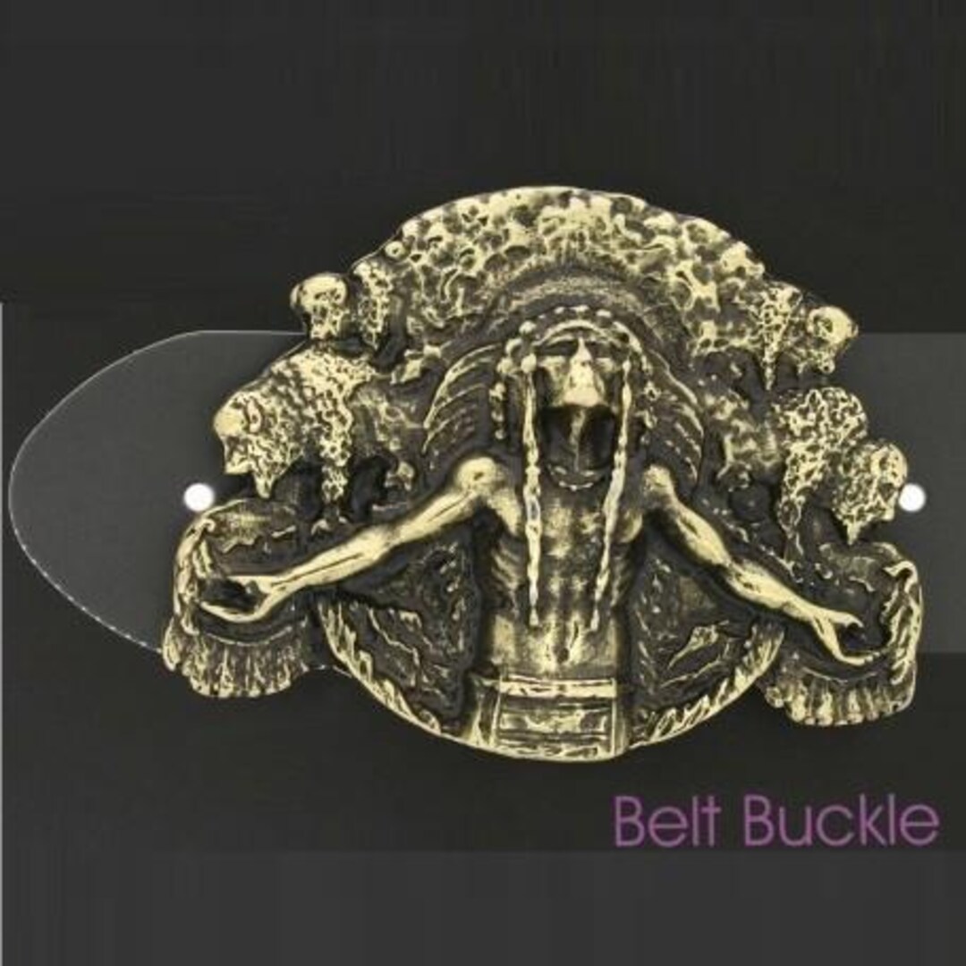 Indian Chief Belt Buckle, Indian Belt Buckle, Brass Hippie Belt Buckle ...