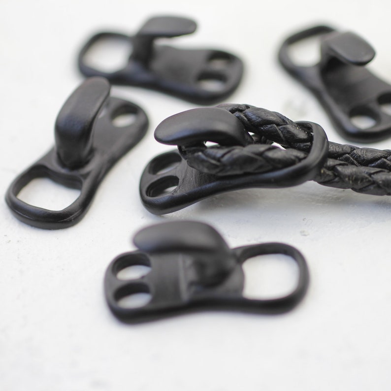 Hook Clasps for Leather and Cord Bracelet, Hook Necklace Clasp ...