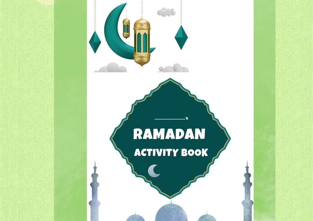 Ramadan Activity Book, Islamic Activity Book, Ramadan 2024, Gift for ...
