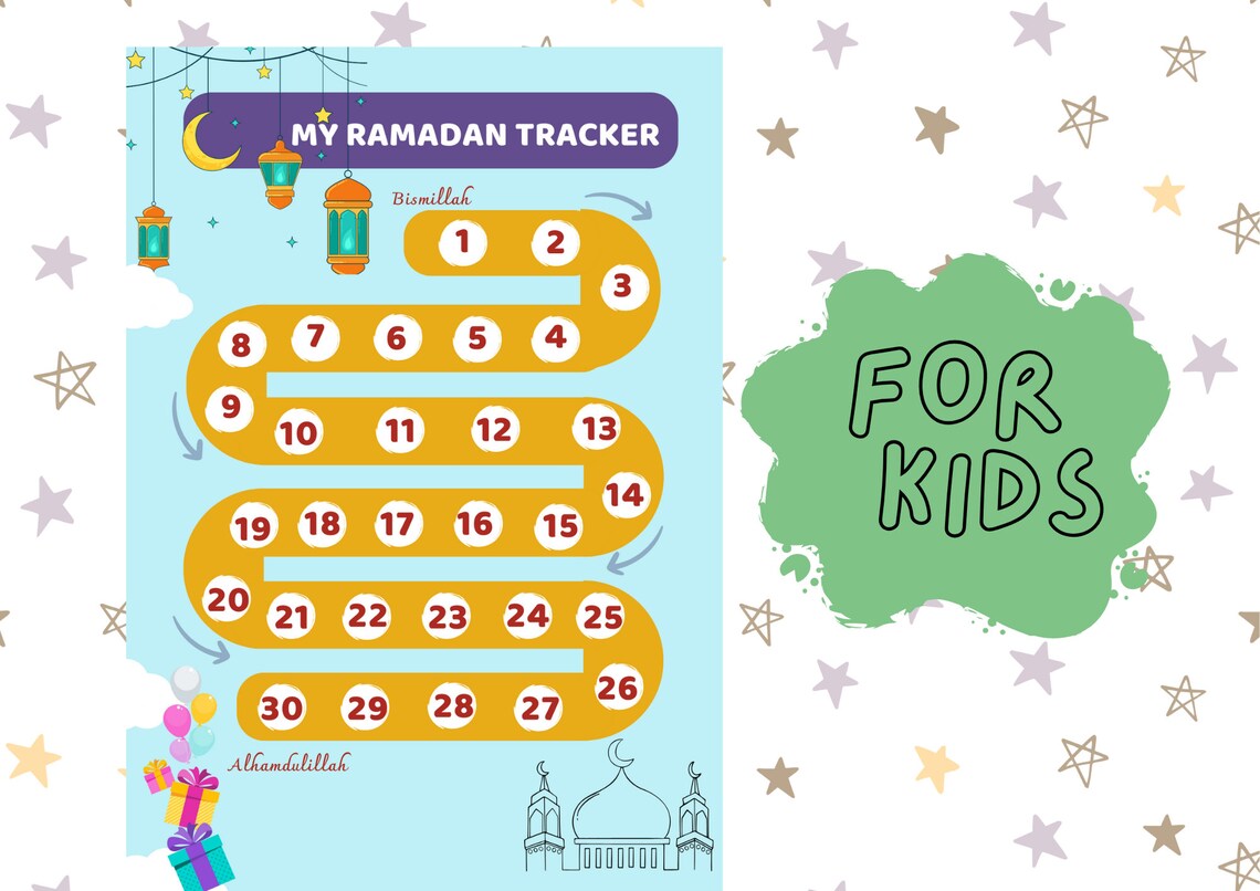 Ramadan Tracker, Track Your Fast in Ramadhan, Ramadan Mubarak, Ramadan ...