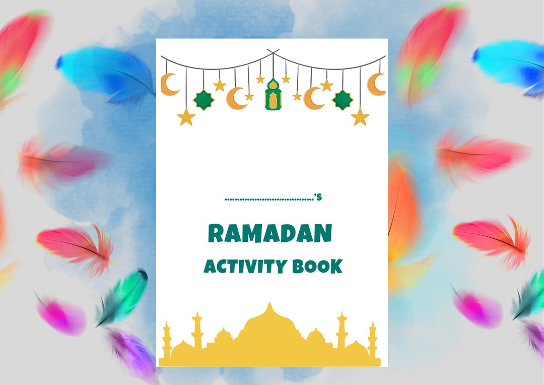 Ramadan Activity Book, Ramadan Gifts, Gift for Kids, Islamic Books ...