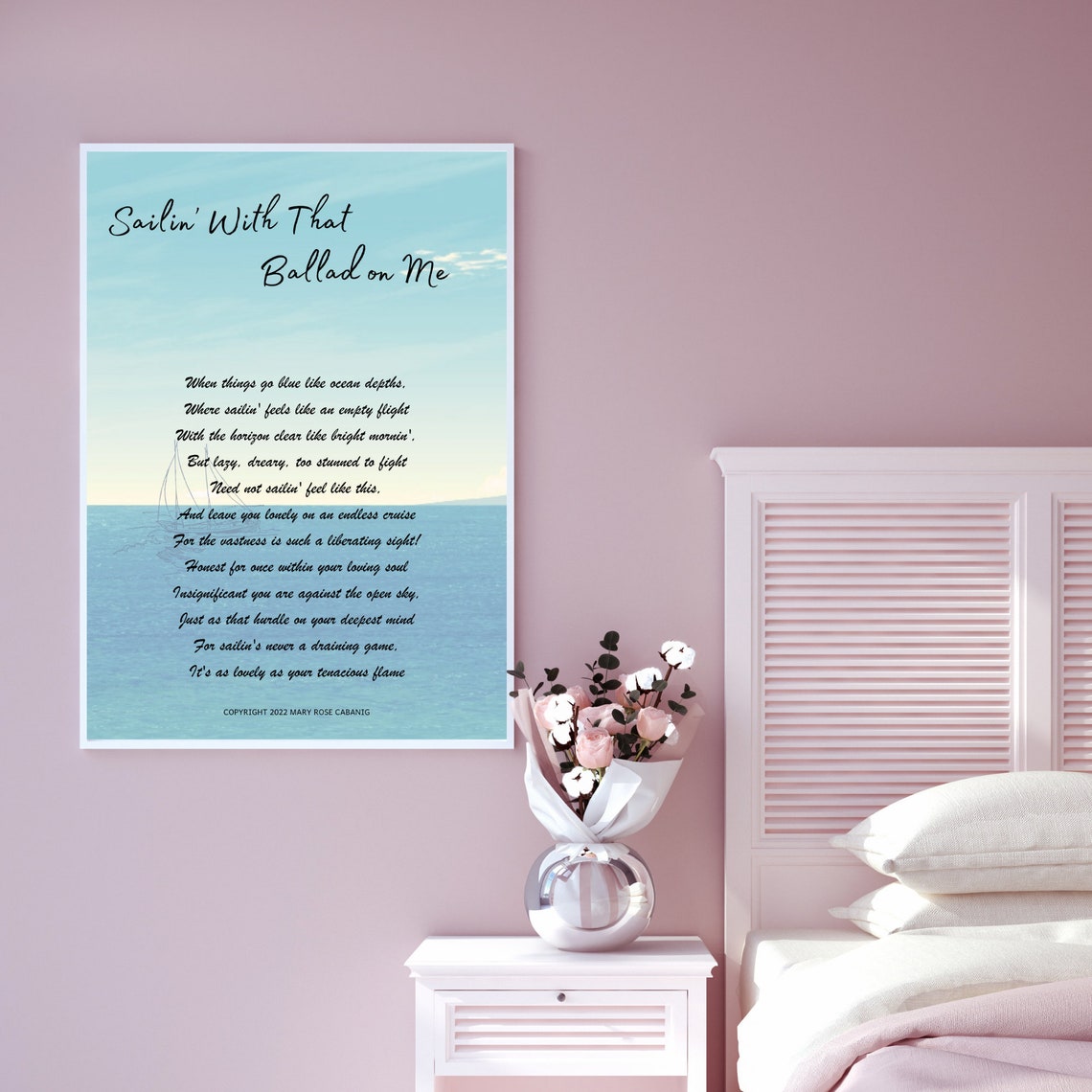 Sentimental Poem Printable Wall Art, Gift Prints Wall Art, Original ...