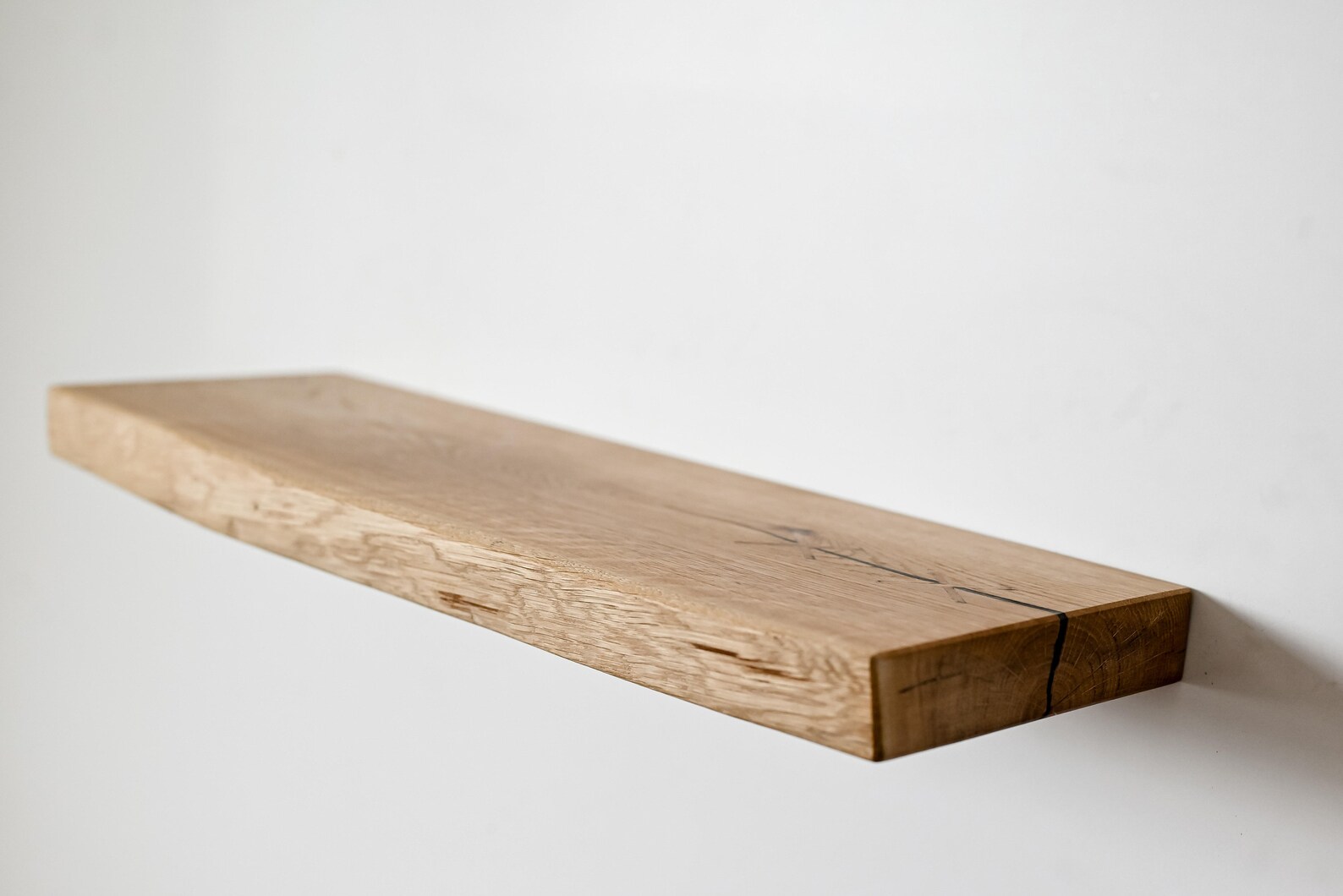 Oak Floating Shelves, Decor Floating Shelves, Custom Wood Shelf ...