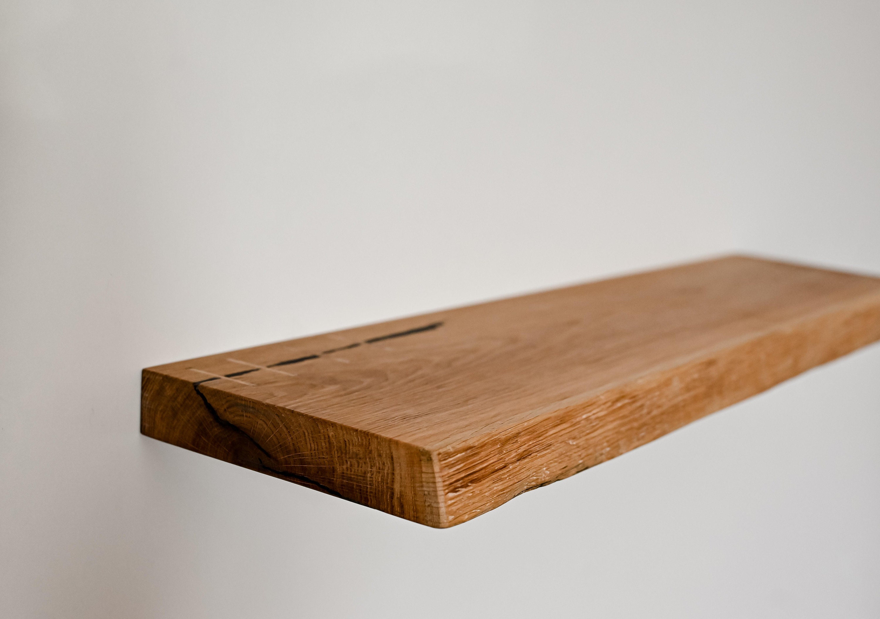 Oak Floating Shelves, Rustic Shelves, Oak Kitchen Shelves, Custom Wood ...