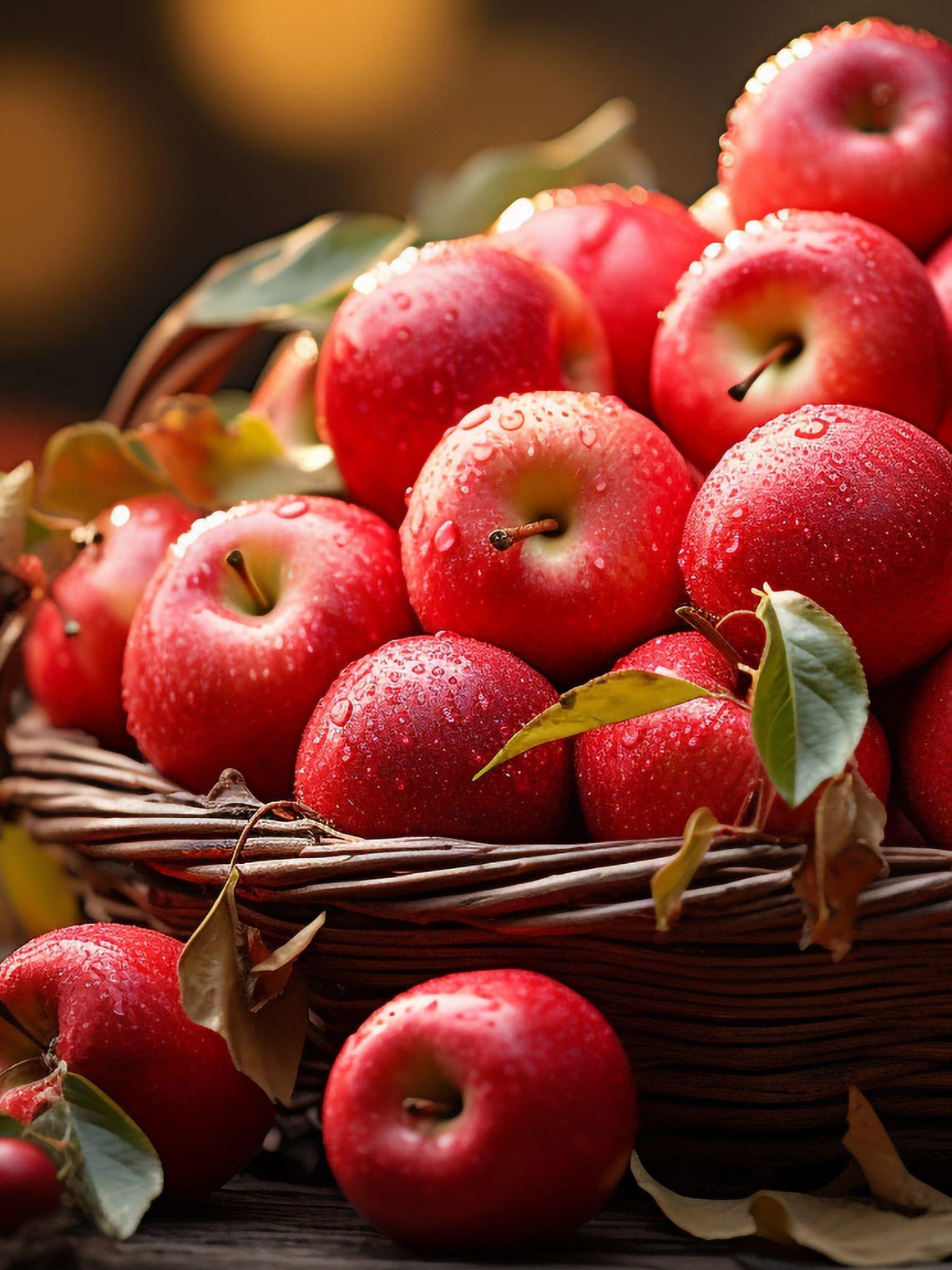 Fresh Apple Basket Colorful Cross Stitch Pattern PDF Digital Cross ...