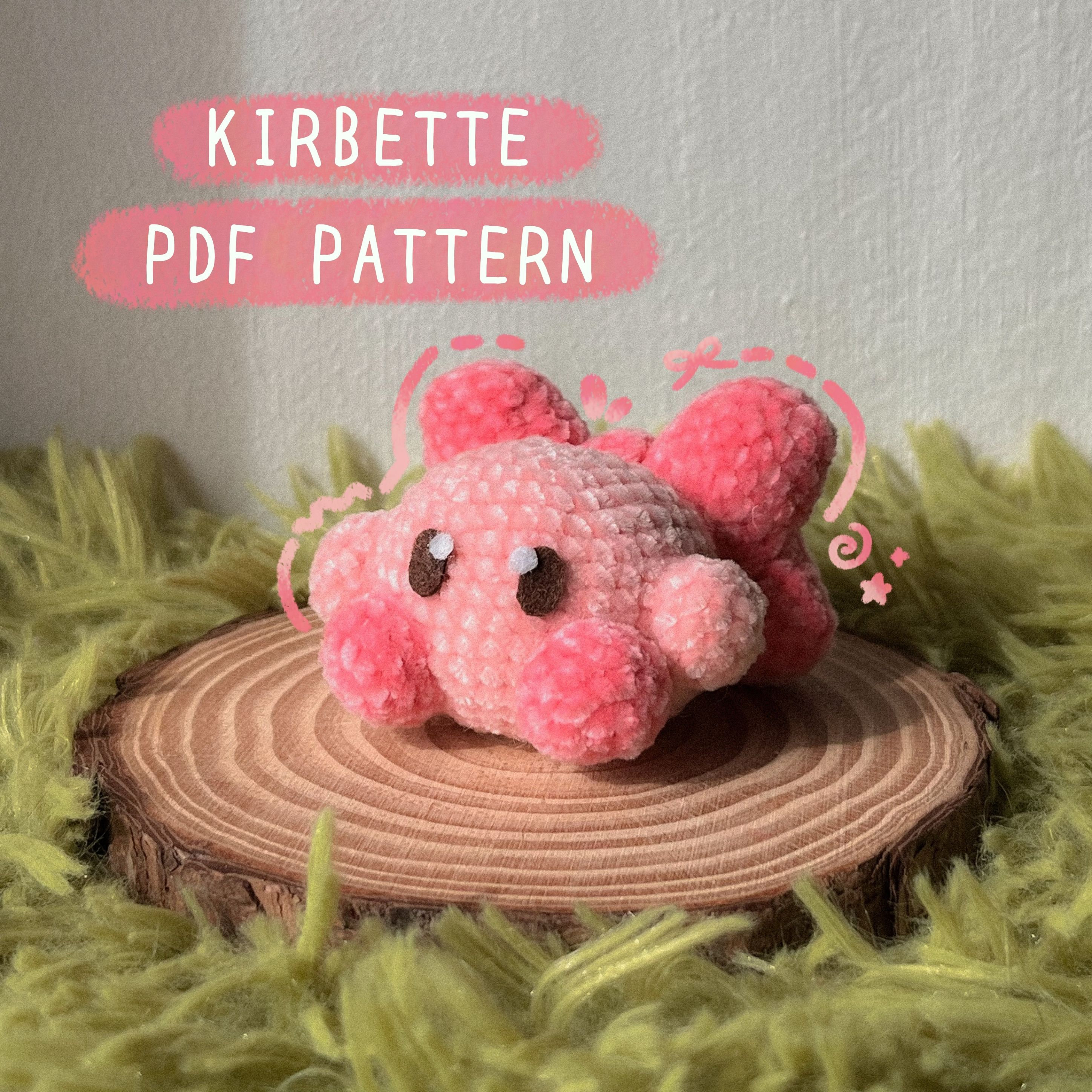 Kirbette Crochet PDF Pattern Amigurumi Coquette Kawaii Cute Soft ...