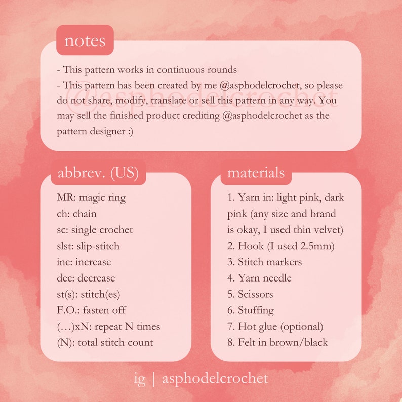 Kirbette Crochet PDF Pattern Amigurumi Coquette Kawaii Cute Soft ...