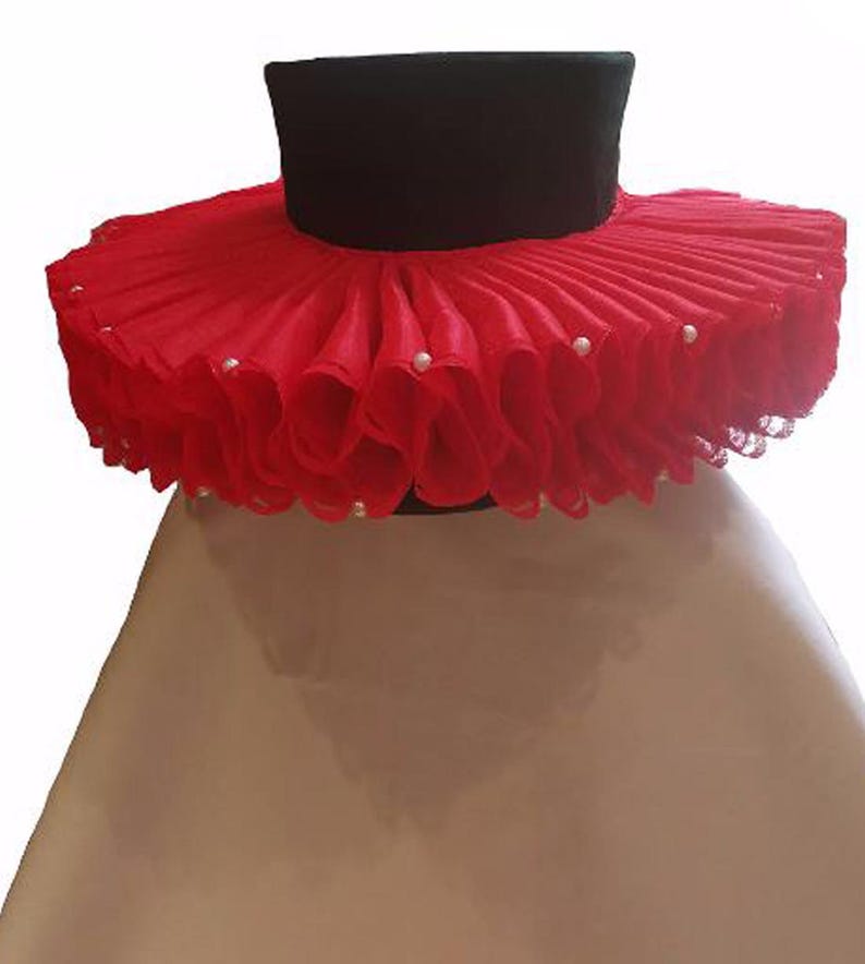 Elizabethan Renaissance Neck Ruff Collar , Neck Ruff Accessories ...
