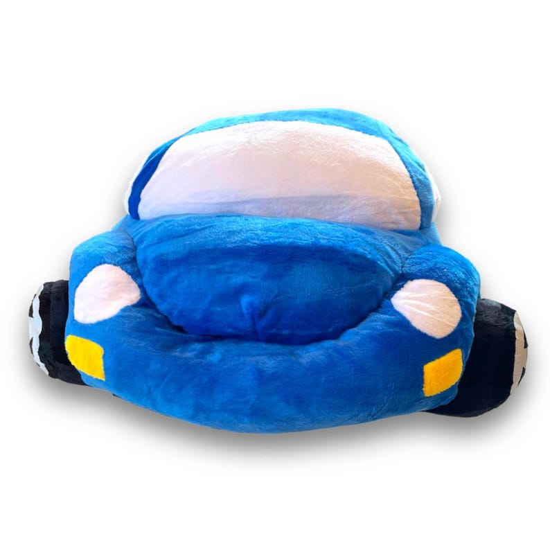 Personalised Car Plush Toy Blue - Etsy