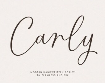Grandia Font, Modern Font, Calligraphy Font, Handwritten Font, Wedding ...