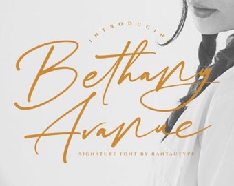 Soltera Font, Handwritten Stylish Fonts, Cursive Calligraphy Fonts ...