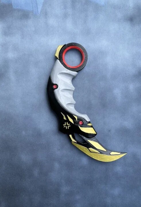 Champion Karambit Valorant 3d Print Valorant Cosplay Gift for Gamer - Etsy