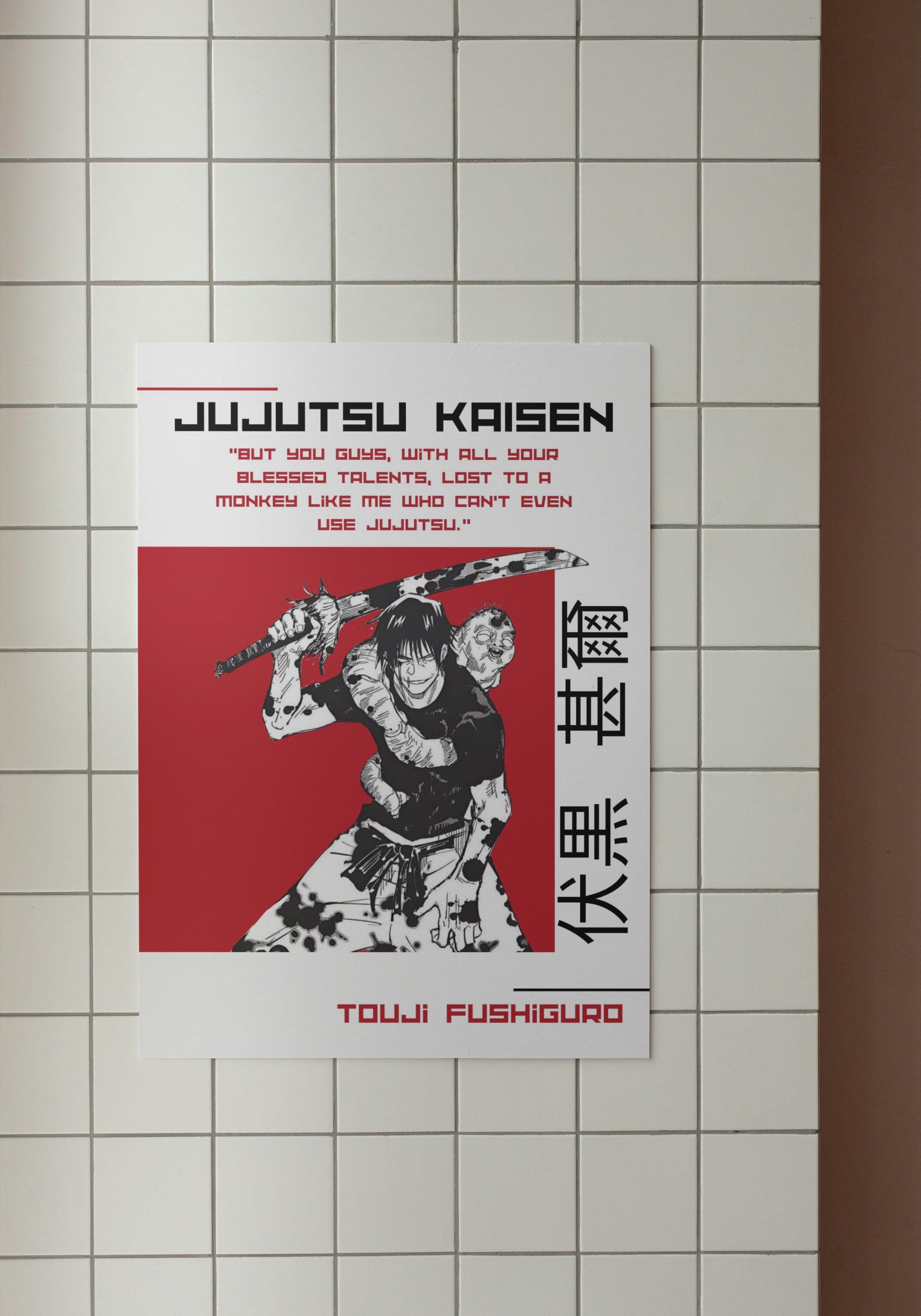 Jujutsu Kaisen Poster Set | Anime Wall Art Bundle A3 | Yuji Itadori ...